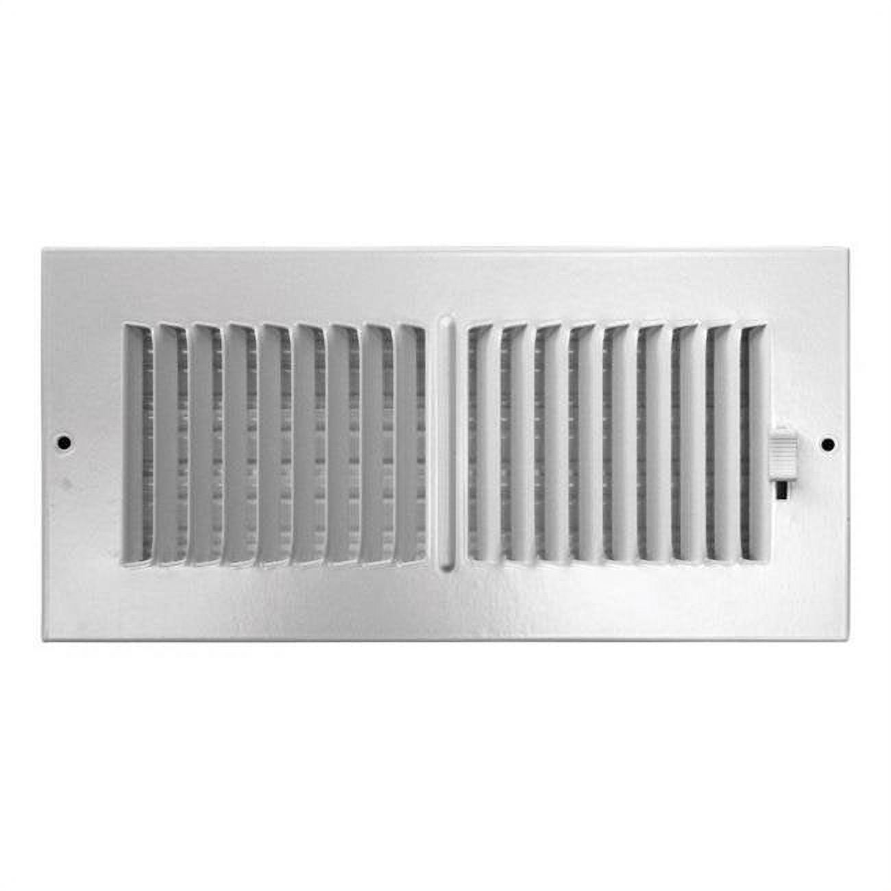 C102M 10X04 10 x 4 in. White 2-Way Wall-Ceiling Register - Walmart.com