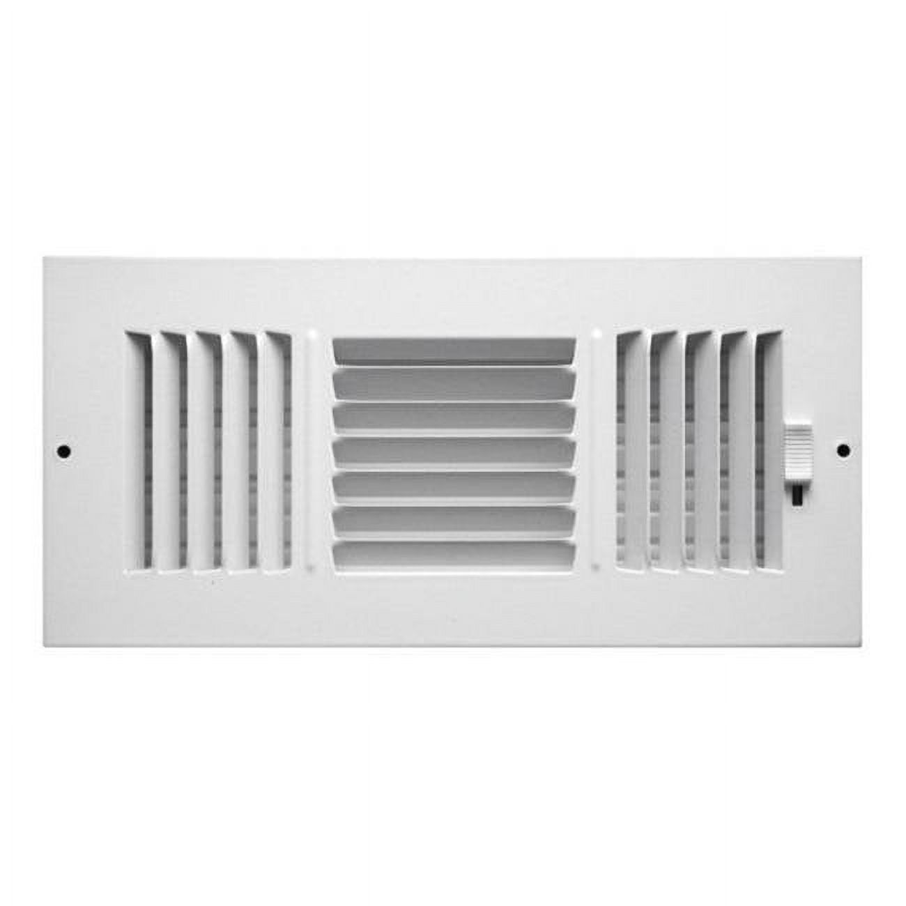 C103M10X04 3-Way Sidewall Ceiling Register White - 10 x 4 in. - Walmart.com