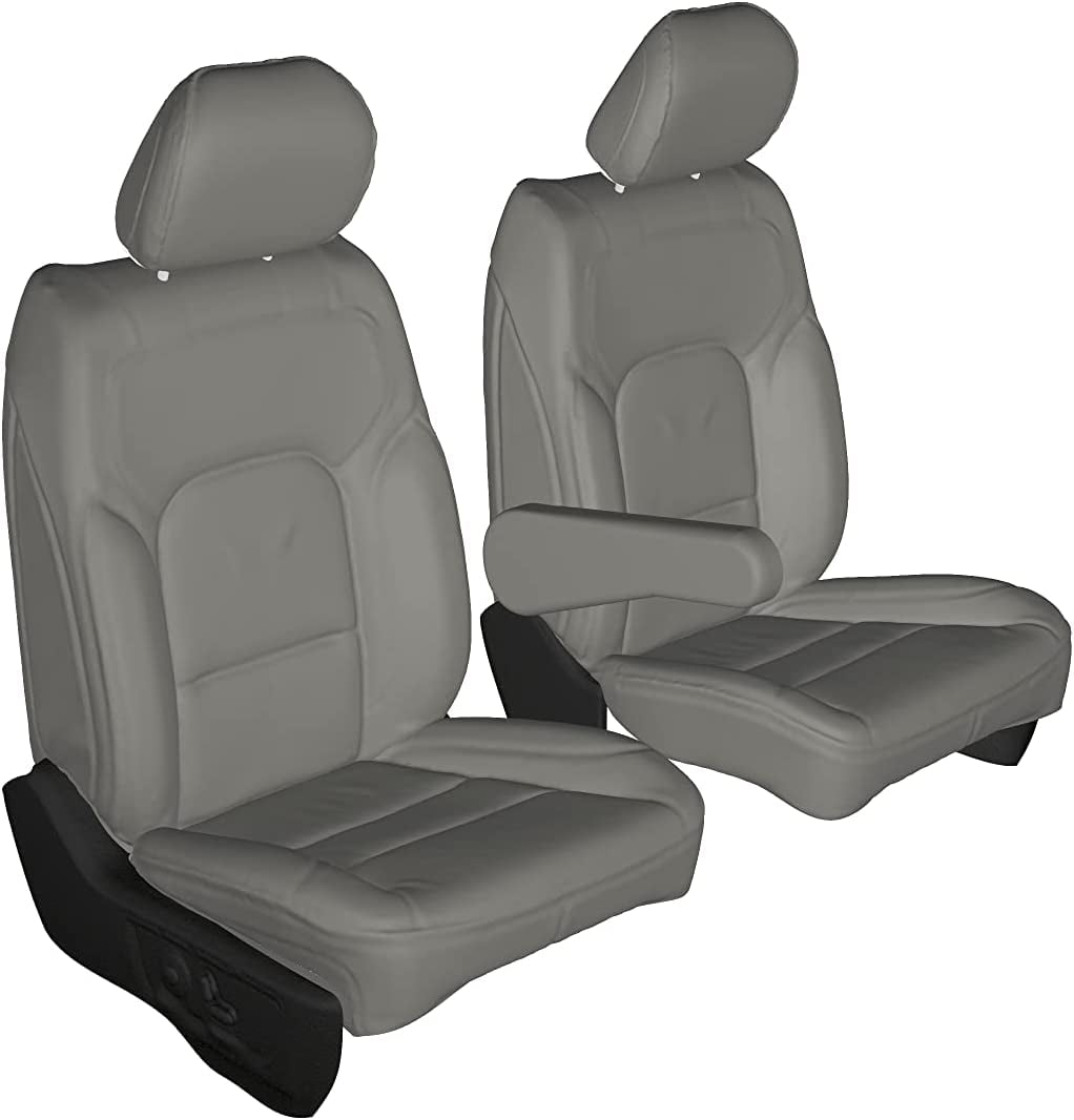 Chevrolet 1995-1999 Suburban, Tahoe, GMC Yukon Gray Leatherette Captain ...