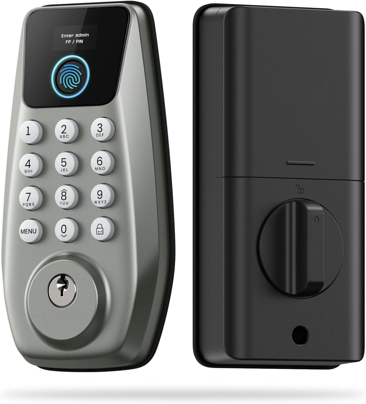 C110 Lock with LockVue Display, Keyless Entry Door Lock with ...