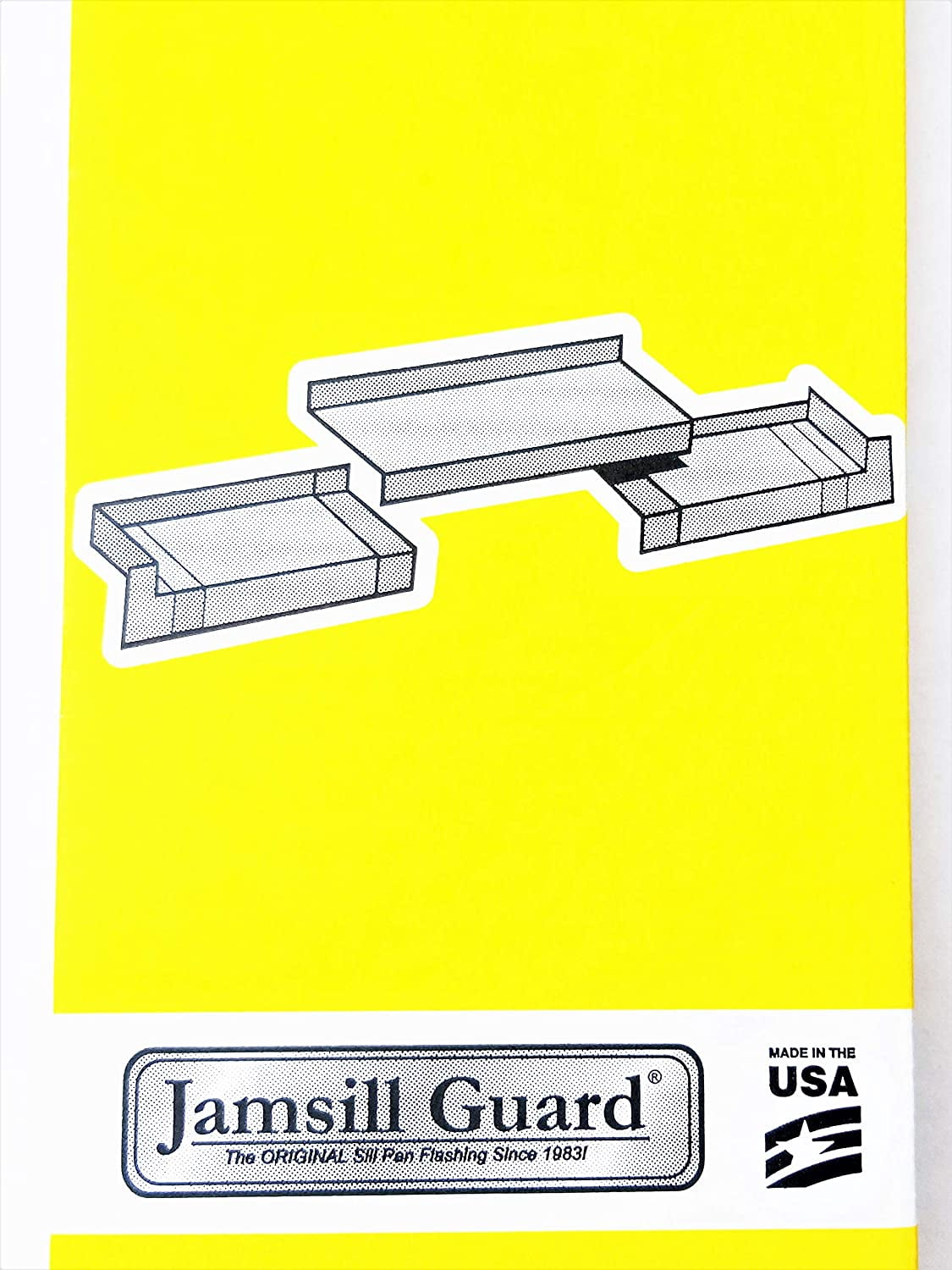 (C111) Jamsill 6 9/16 Up To 78" Opening Door Window Pan Flashing - Walmart.com