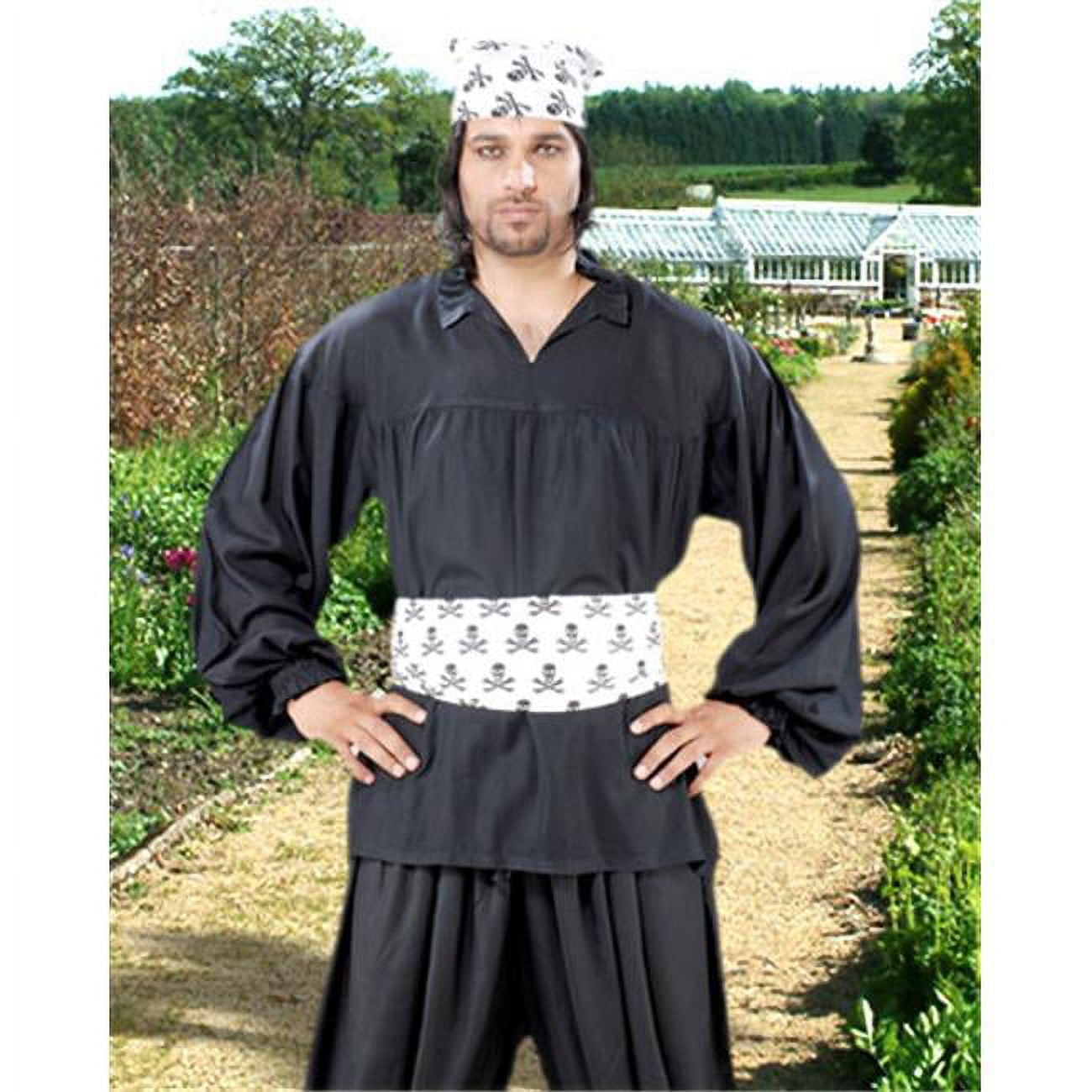 C1116 Early Renaissance Shirt, Black - Large - Walmart.com