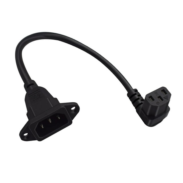 C113 Cord Power Supply Extension Cord Black C14 Plug to C13 Socket ...