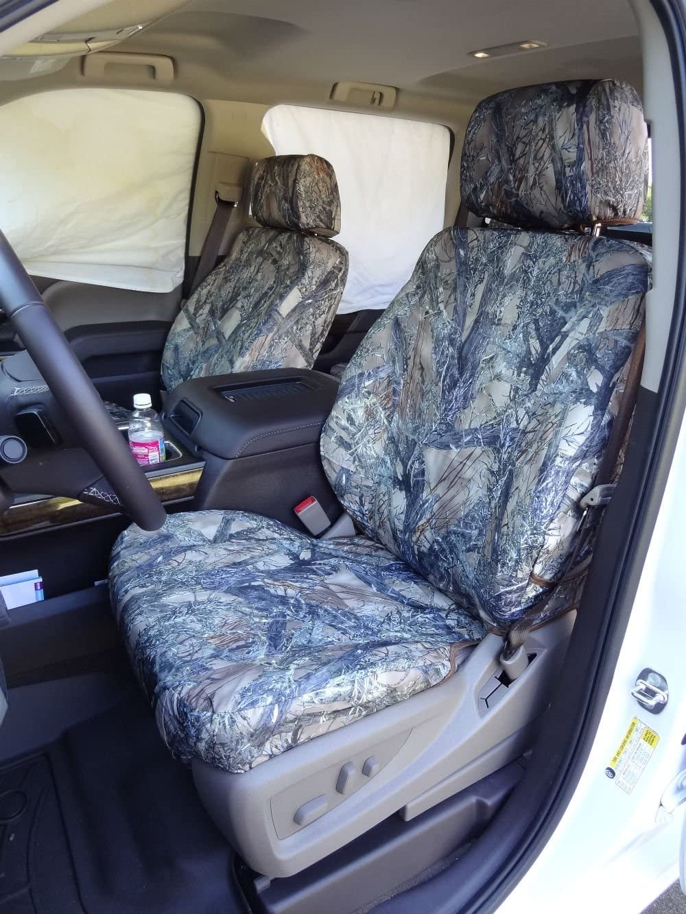C1146 2014-2019 Chevy Silverado Front Bucket Seats. Has side impact s ...