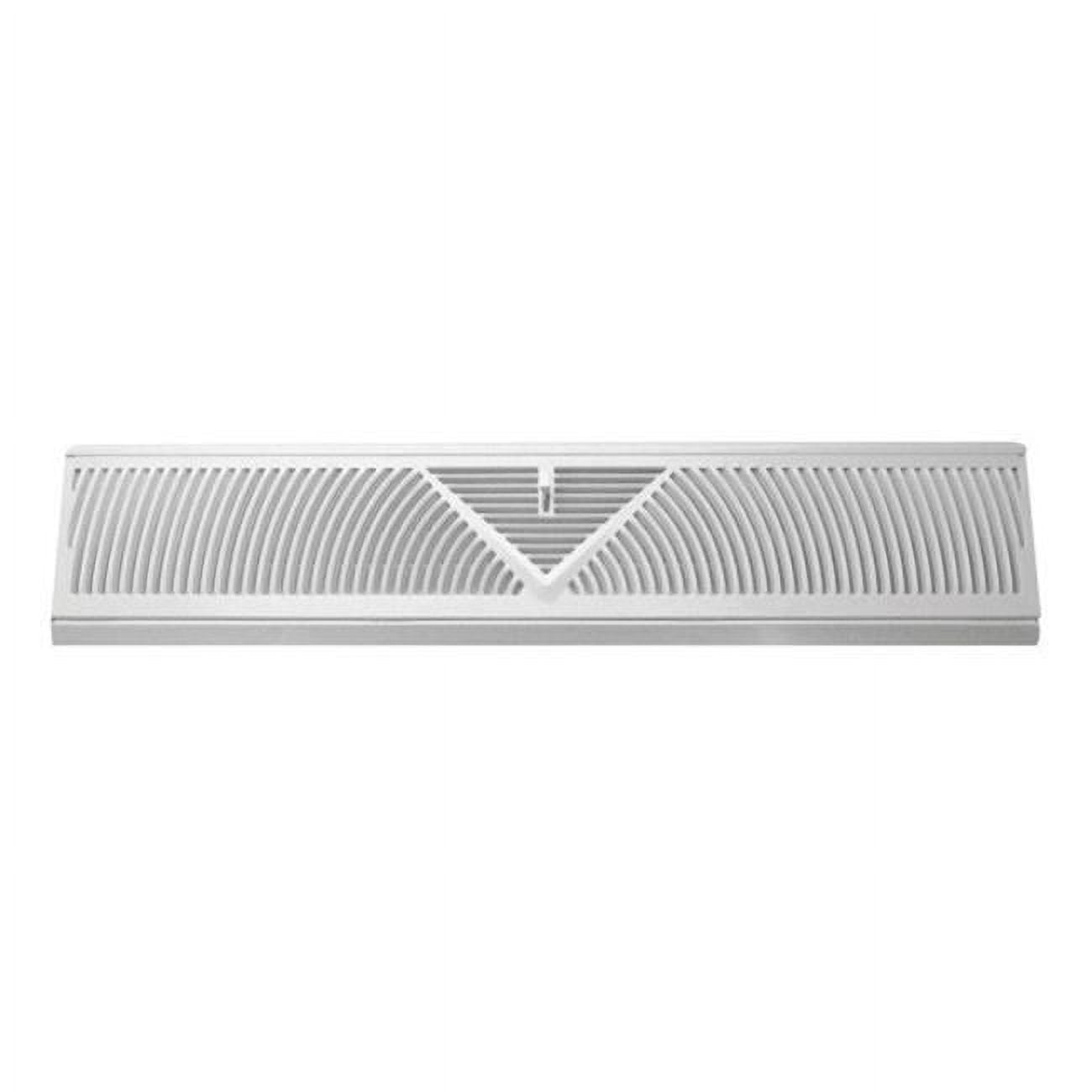 C120SW Floor Baseboard Diffuser White - 24 in. - Walmart.com