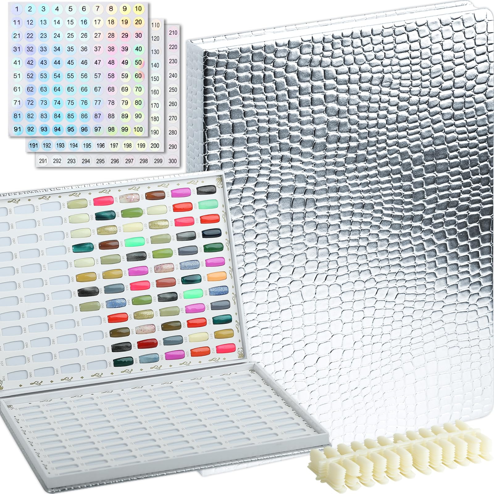 C12rtive 216 Nail Color TMA2 Book,Nail Color Display Book with 240 Nail ...