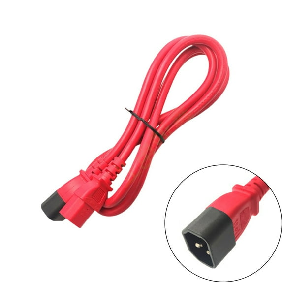 C14 to C13 Power Cable Extension Heavy Duty Flexible Cable for Home ...