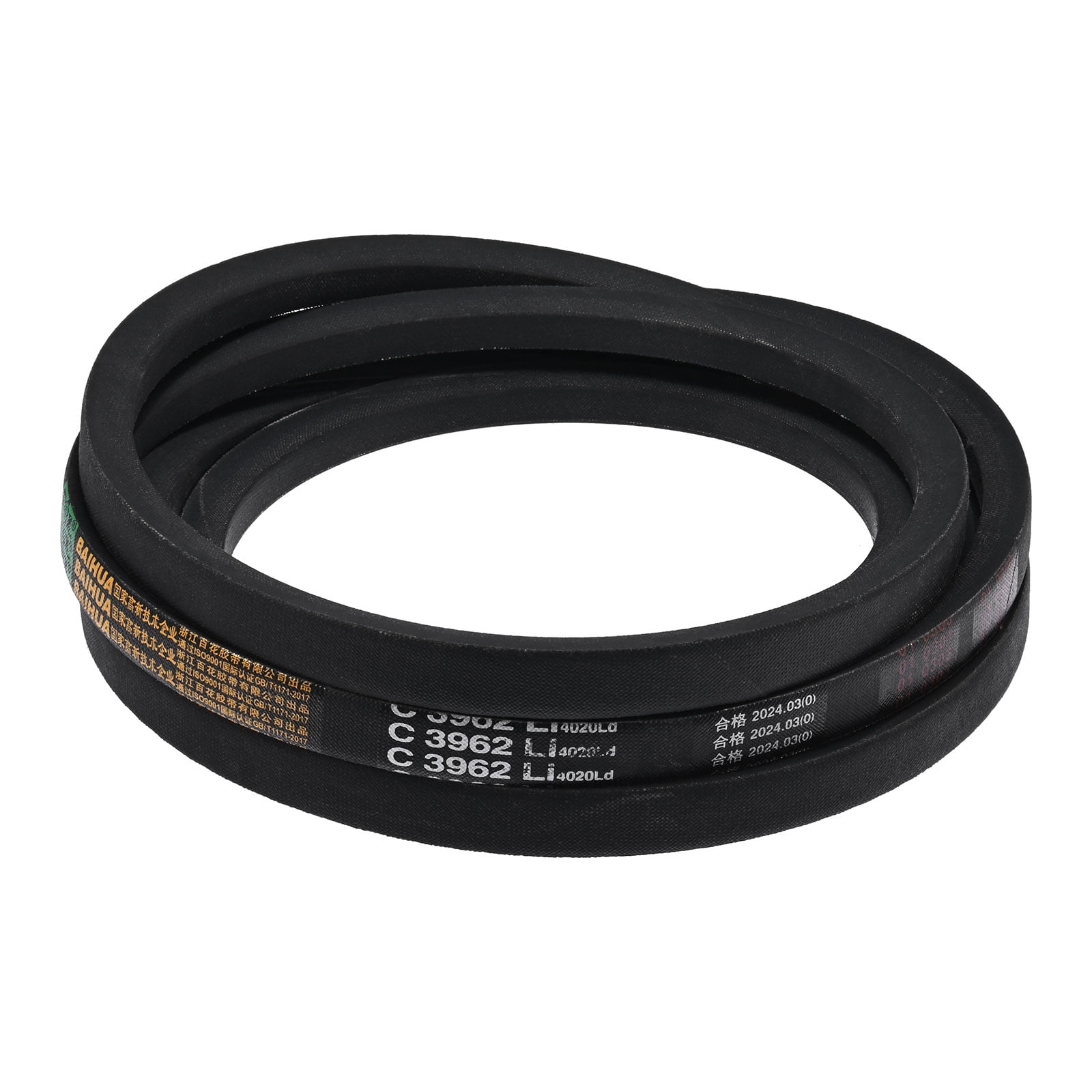 C156 Drive V-Belt, 159.4" Outside Circumference Rubber Wrapped ...