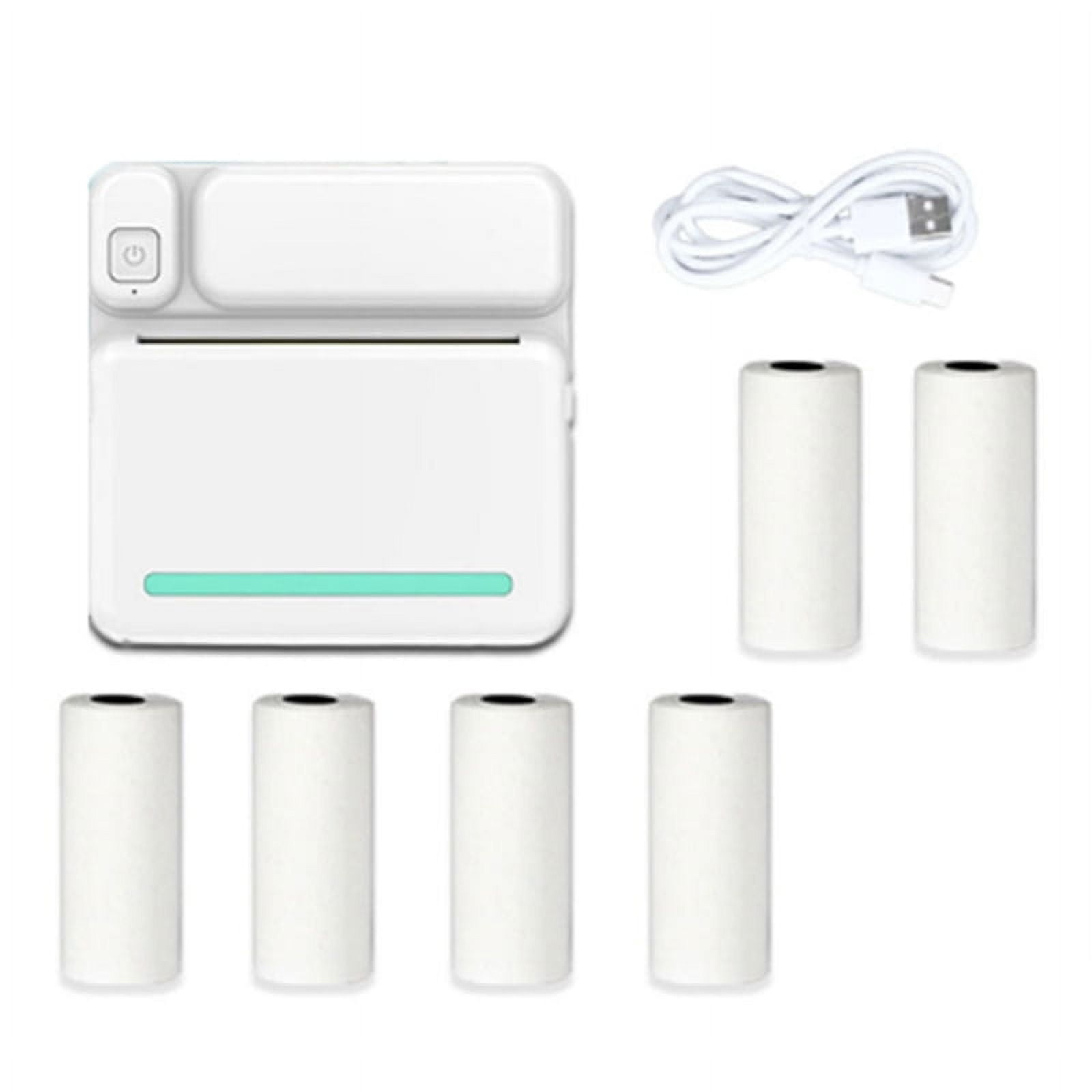 C19 Mini Printer Portable Thermal Photo Pocket Label 58mm Printing ...