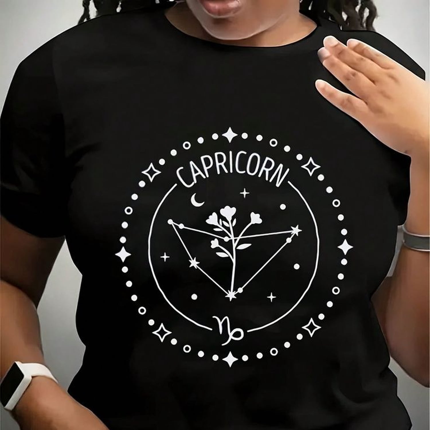 [C1Apricorn Alphabet Pattern T1EE] WoM1en'S C1Apricorn Zodiac Sign ...