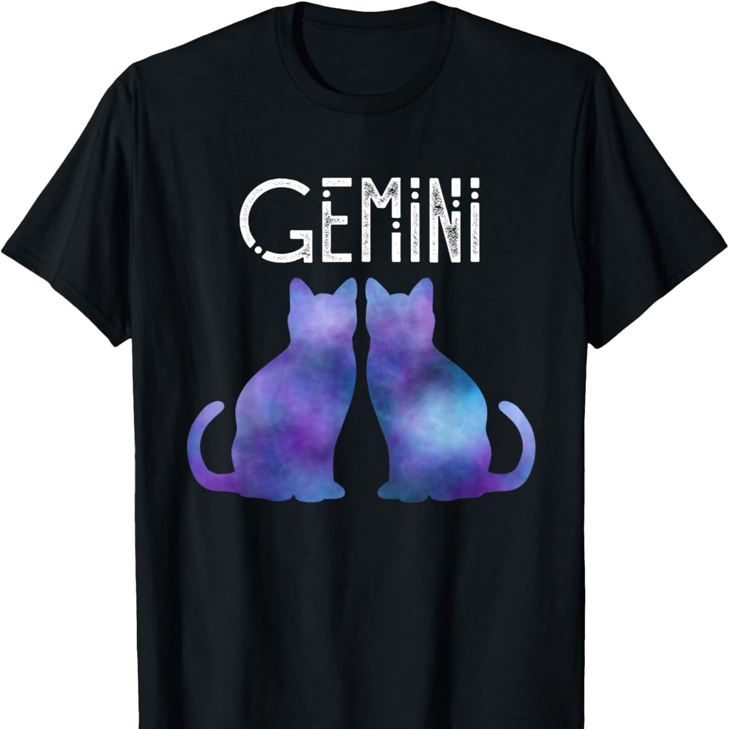C1At Zodiac Gemini Tie Dye NebulA1 Pattern M1en WoM1en T-S1Hirt ...