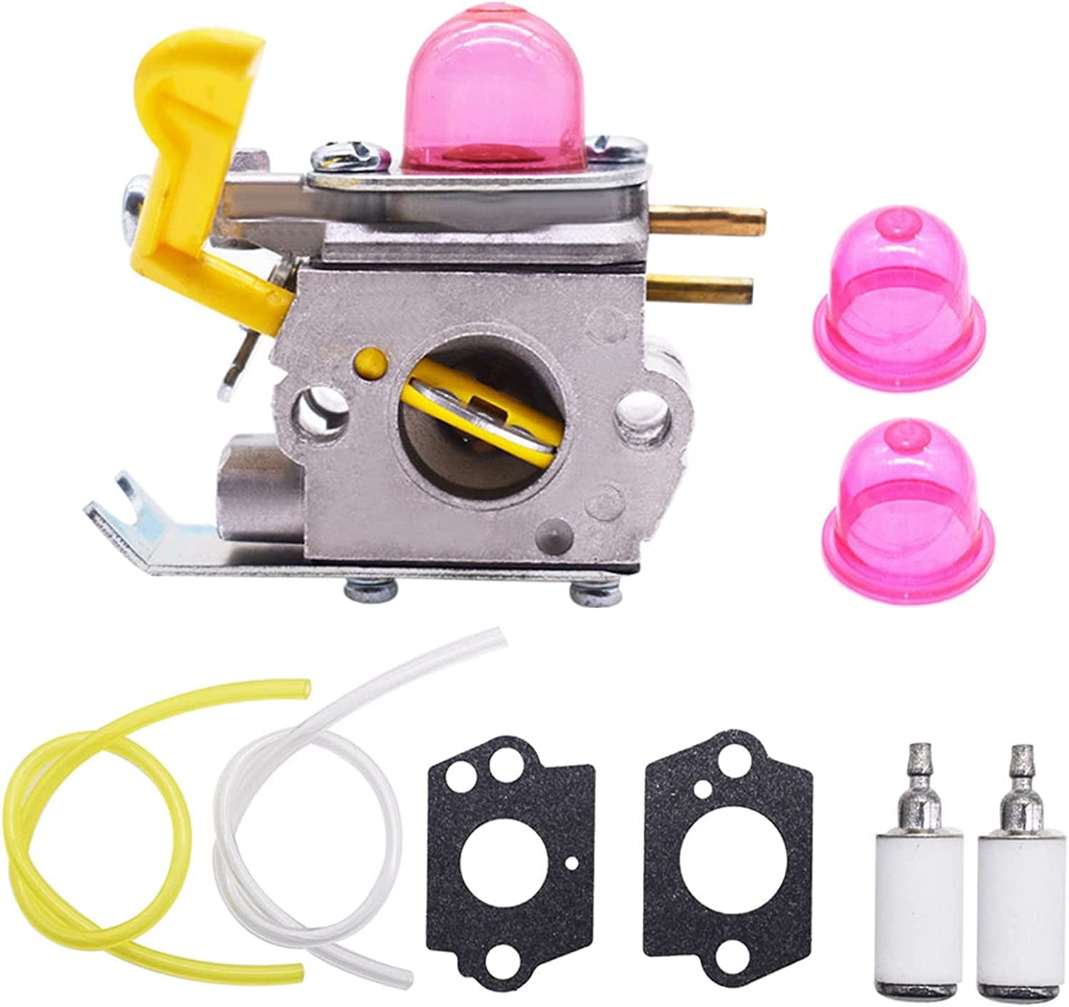 C1U-W18 Carburetor Replacement for Featherlite Weedeater FX265 TE475Y FL25C SST25 FL20 FL20C ...