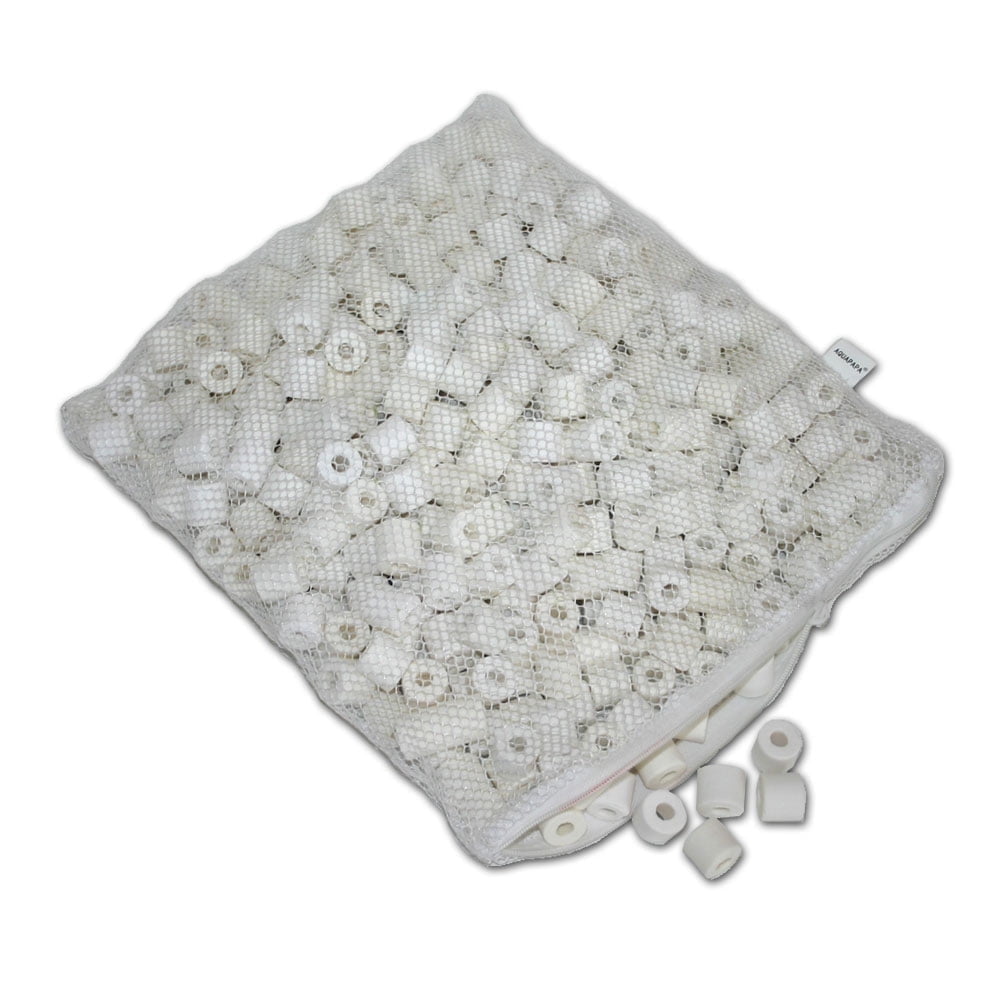 C2 Aquarium Fish Pond Bio Ceramic Rings Filter Media, 5 LBS - Walmart.com