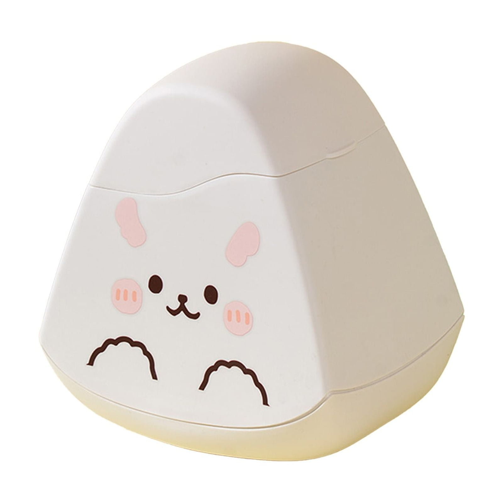 C2 Conical Mini Desktop Trash Bin With Flip Cover For Home And Car Use ...