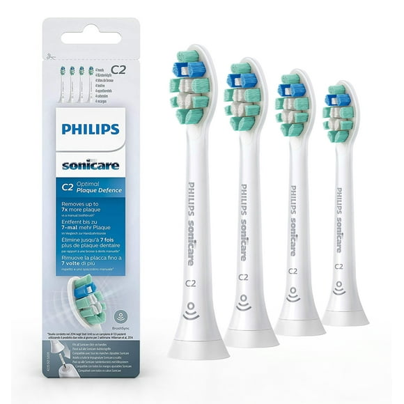 C2 Optimal Plaque Control Sonic Toothbrush Head Replacement Brush Heads ...