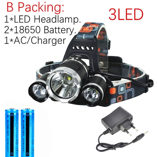 C2 Rechargeable Led Headlamp For Fishing, Sun, Html, Camping, Sauna ...
