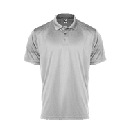 First Class Polycotton Utility Security Polo Shirts - Heather Gray with ...