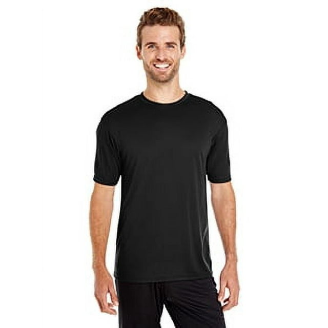 C2 Sport Men's Moisture Wicking Performance Short-Sleeve T-Shirt, 100% ...