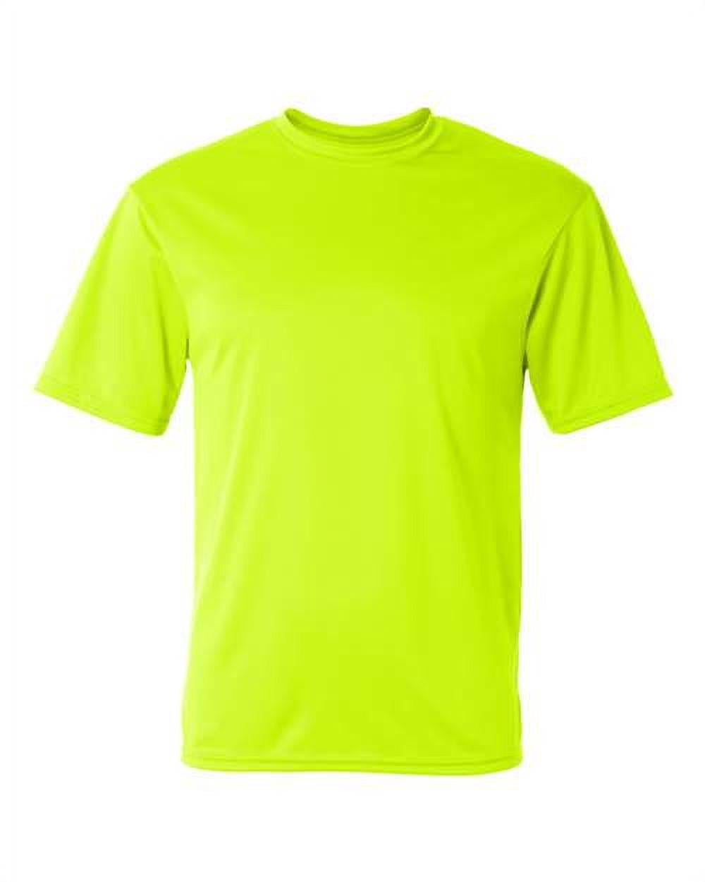 C2 Sport Performance Safety Yellow T-Shirt, 2XL, 100% Polyester ...