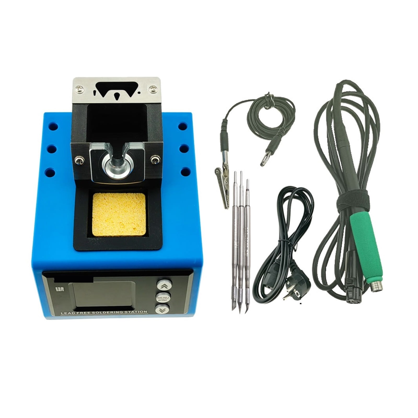 C210F Soldering Station CNB OLED Electric Controller For JBC-210 Tips Auto-sleep Rapid Heating ...