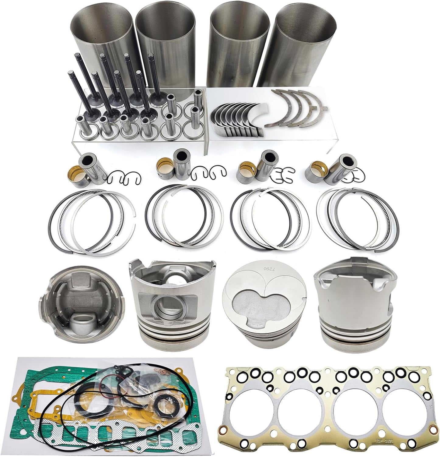 C223 Engine Overhaul Rebuild Kit (No Main Bearing) For Isuzu C223 C223T ...
