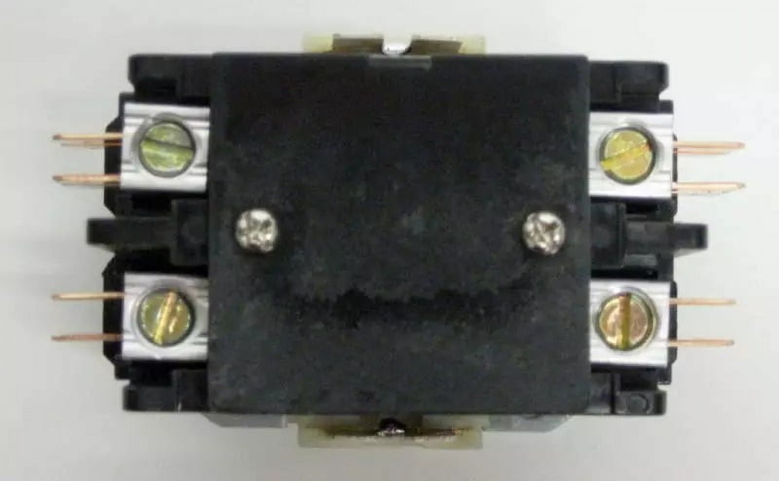 C240B Double Two 2 Pole 40 Amp 120 Volts A/C Contactor - Walmart.com