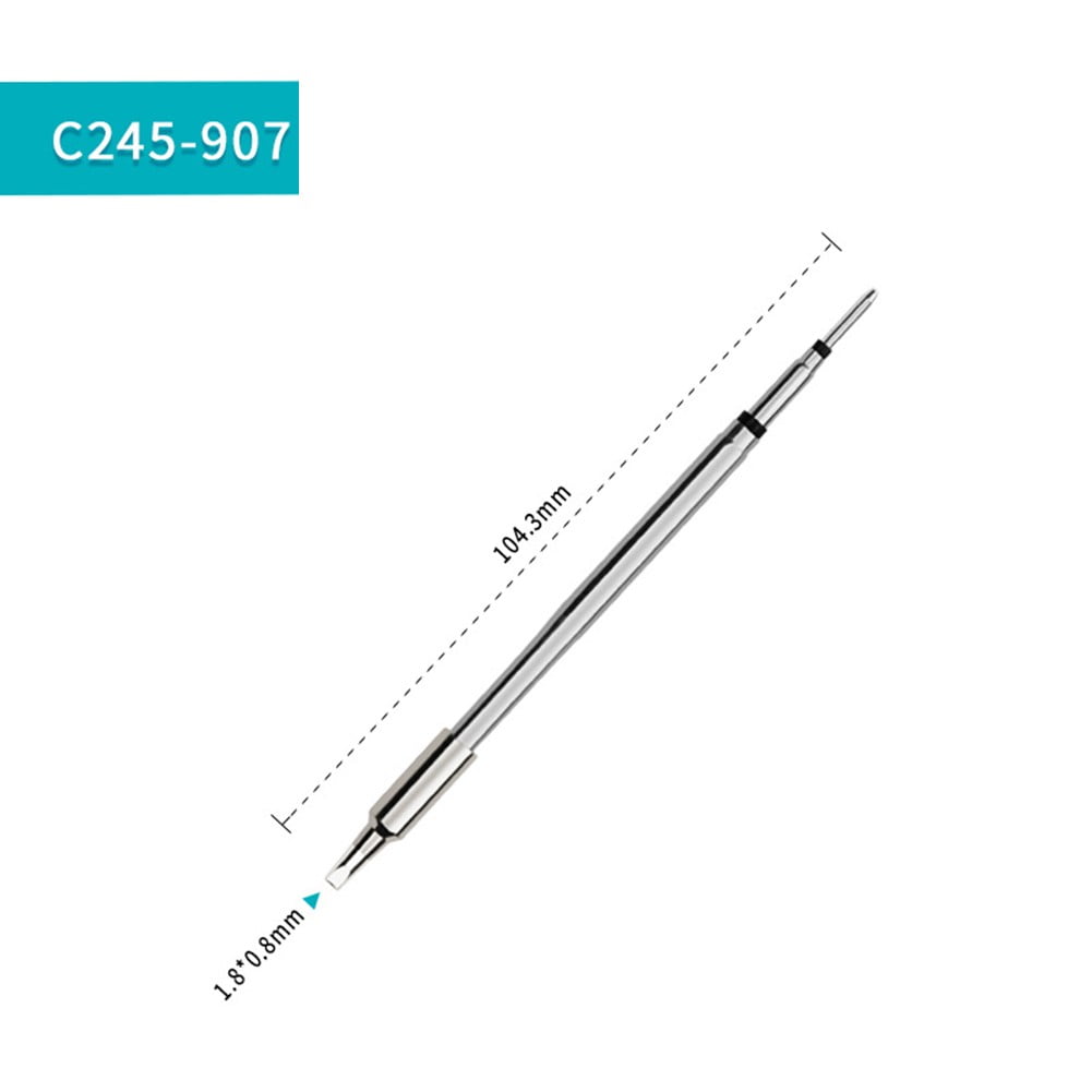 C245 Replacement Soldering Iron Tip for Soldering Station, Straight ...