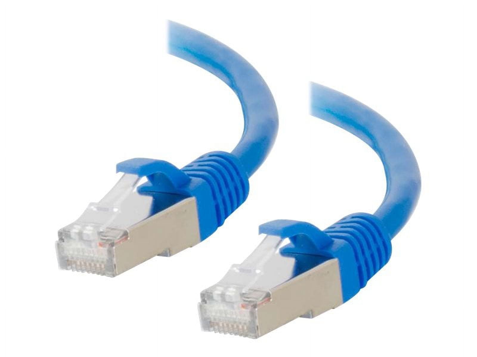 C2G 20ft Cat6 Ethernet Cable - Snagless Shielded (STP) - Blue - Patch ...