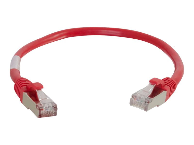 C2G 15ft Cat6 Ethernet Cable - Snagless Shielded (STP) - Red - Patch ...