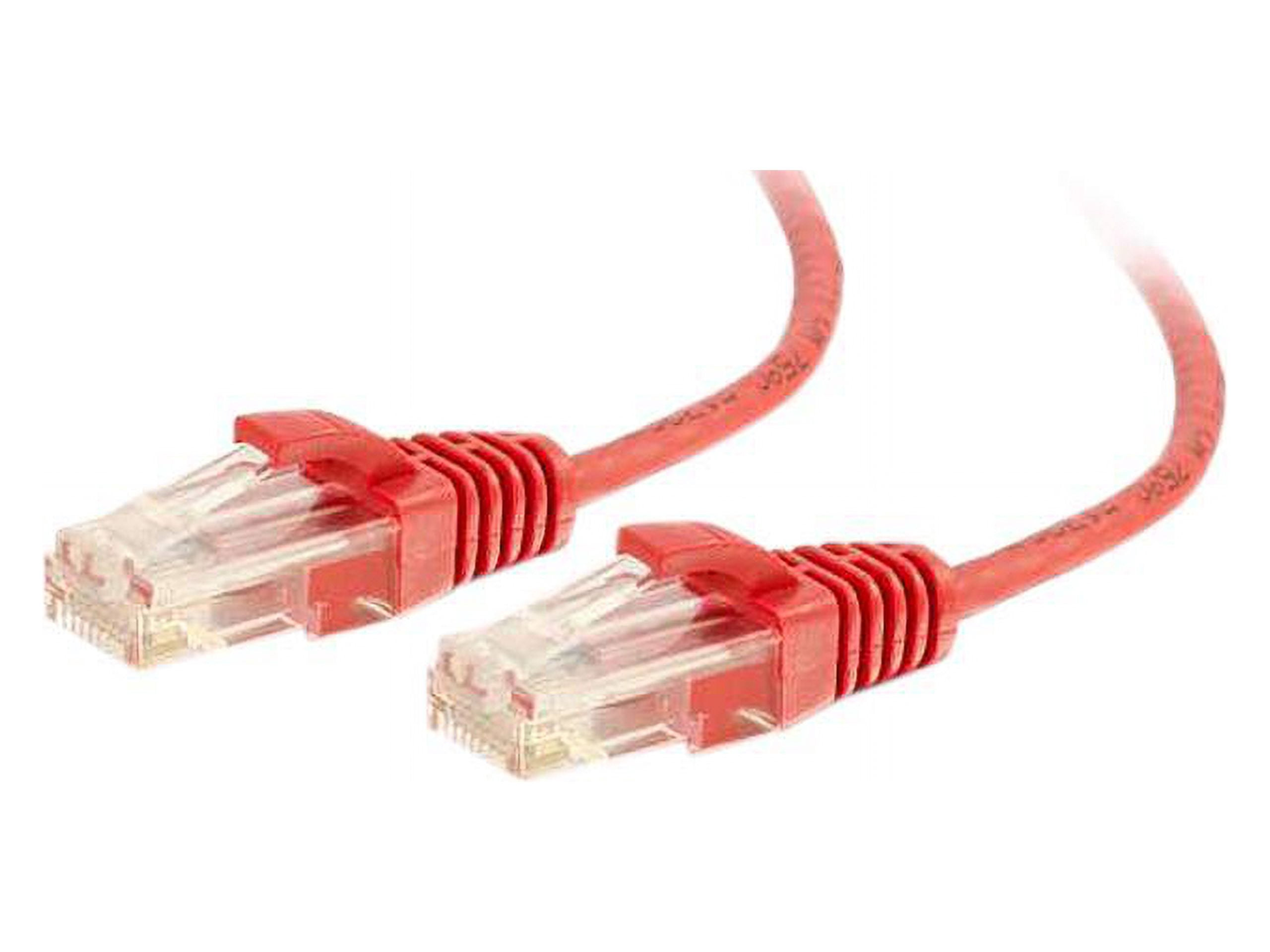 C2G 01166 Cat6 Slim Cable - Snagless Unshielded Slim Ethernet Network ...