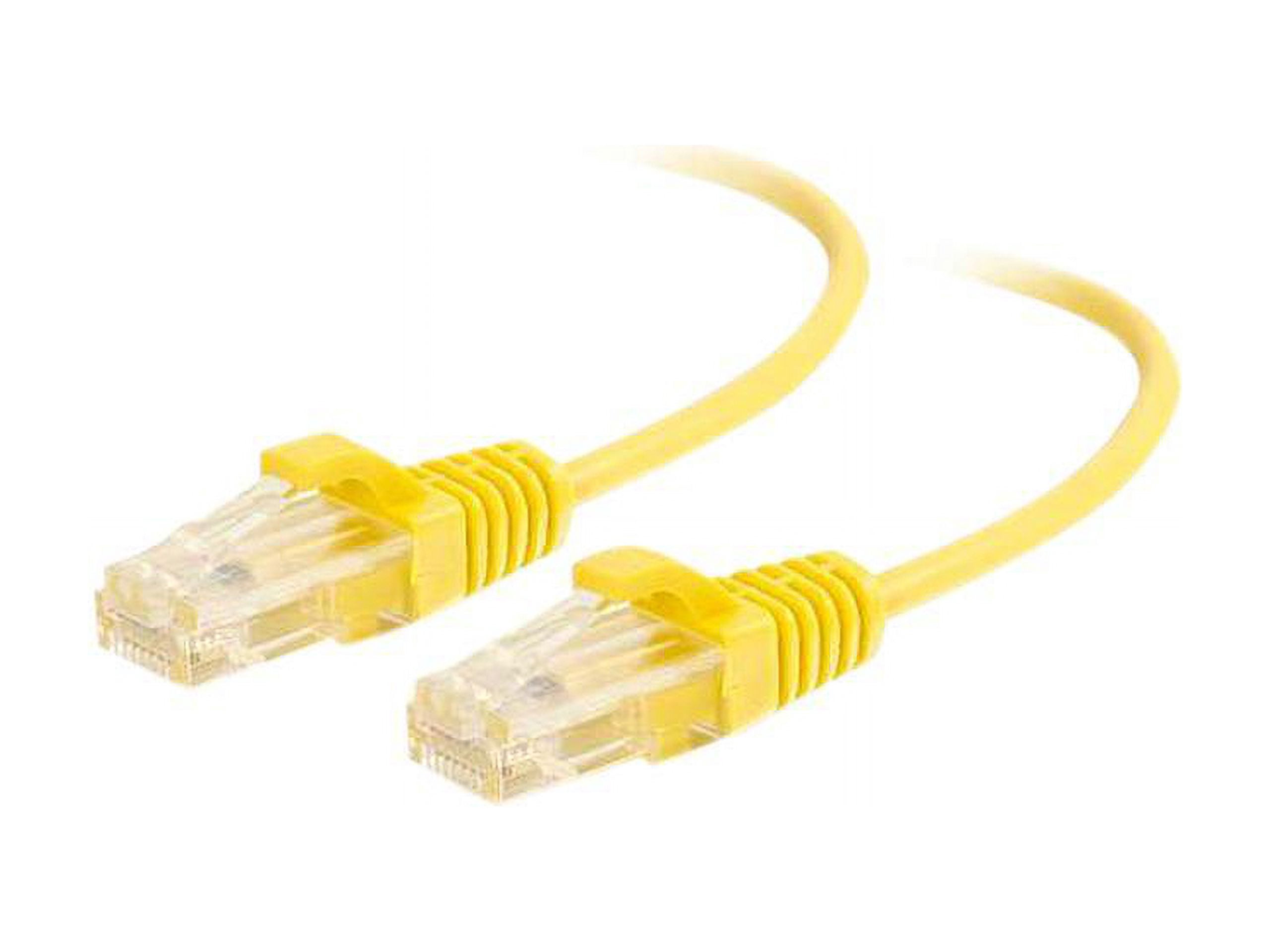 C2G 01172 Cat6 Slim Cable - Snagless Unshielded Slim Ethernet Network ...