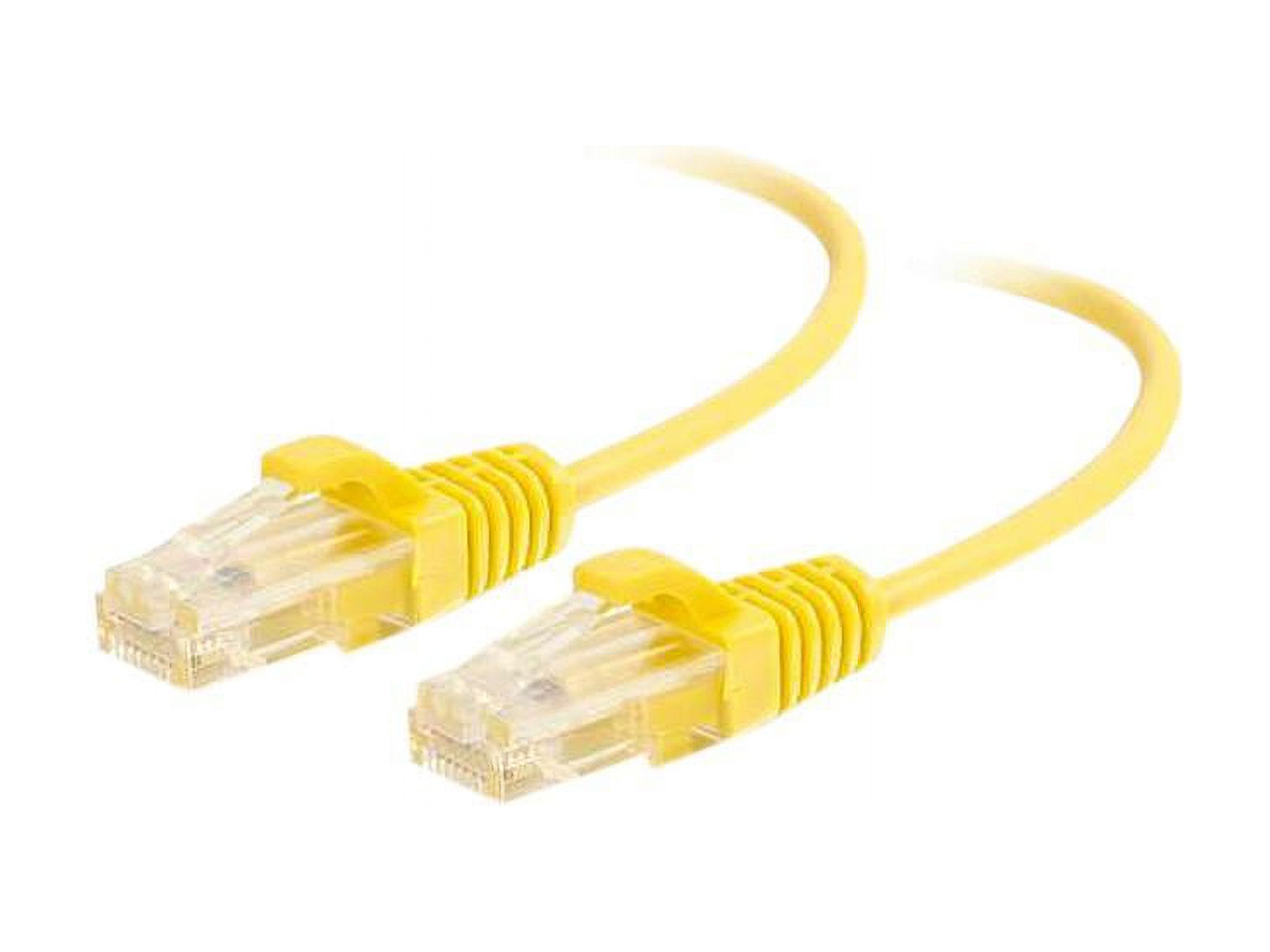 C2G 01173 Cat6 Slim Cable - Snagless Unshielded Slim Ethernet Network ...