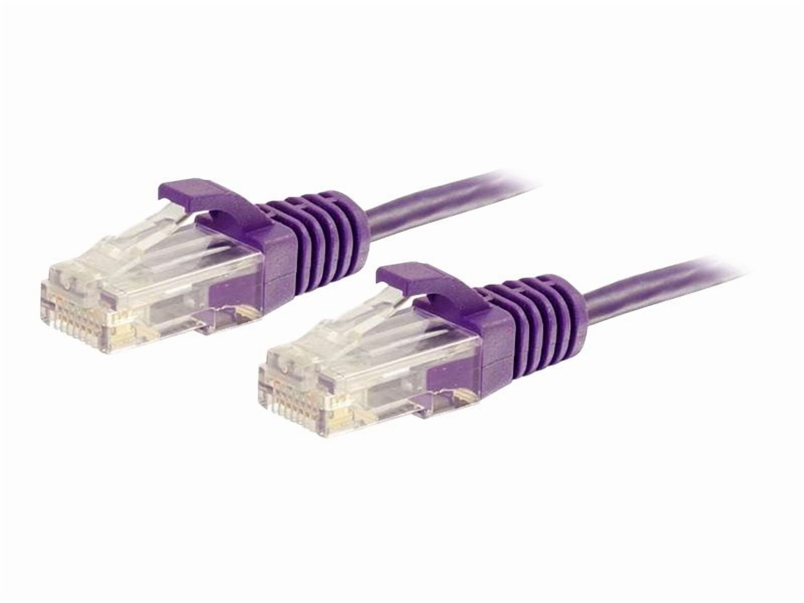 C2G 5ft Cat6 Snagless Unshielded (UTP) Slim Ethernet Network Patch ...