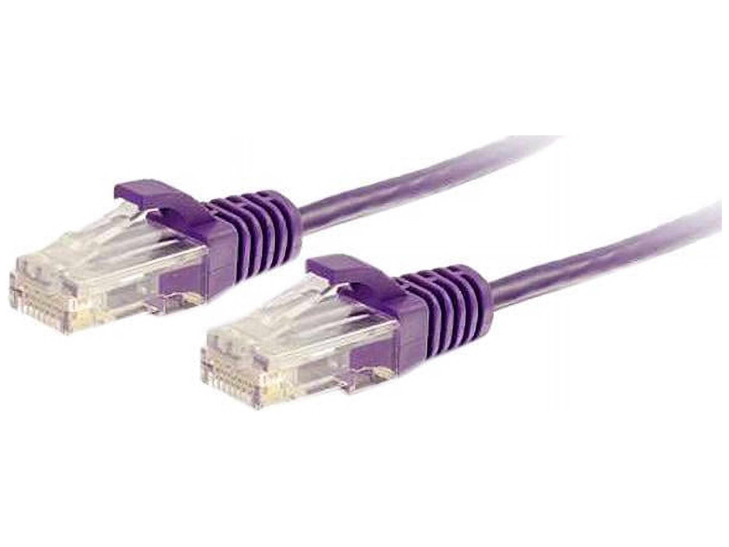 C2G 01182 Cat6 Slim Cable - Snagless Unshielded Slim Ethernet Network ...