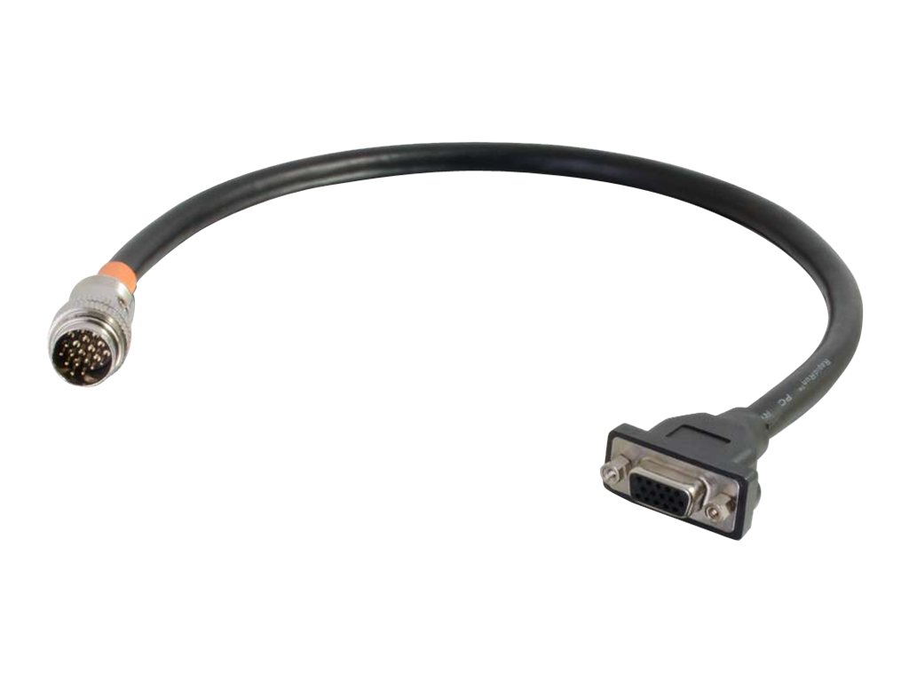 C2G 1.5ft RapidRun VGA (HD15) Micro Flying Lead - 1.50 ft Proprietary ...