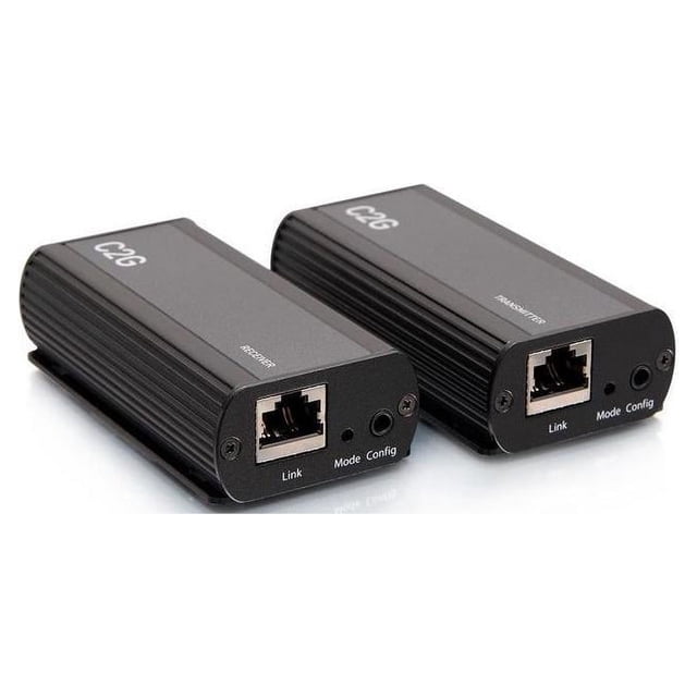 C2G 1-Port USB C Extender, Transmitter to Receiver Kit, USB 3.2 Gen 1 ...