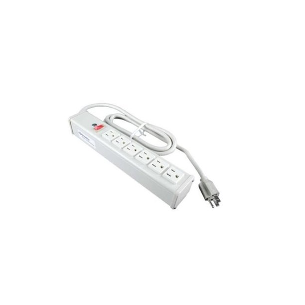 C2G 15ft Wiremold 6-Outlet Plug-In Center Unit 120v/15a Lighted Switch ...