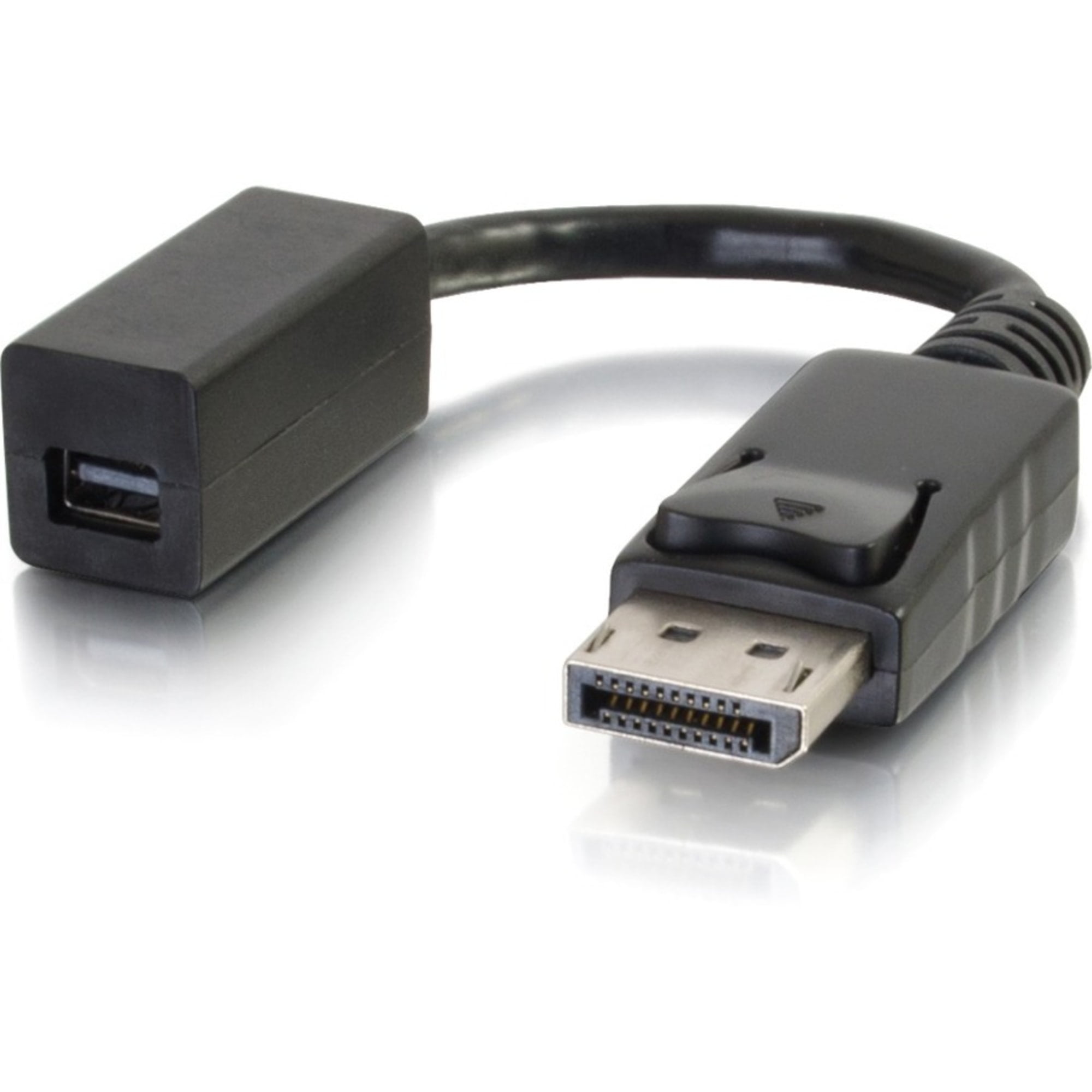 C2G 18412 DisplayPort Male to Mini DisplayPort Female Adapter, Black ...
