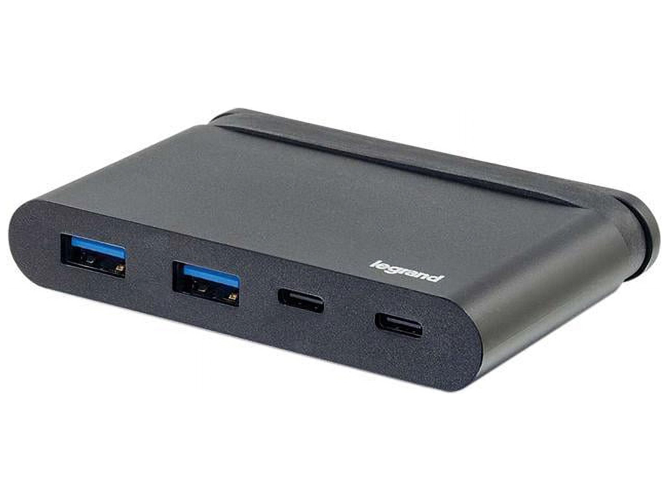 C2G USB-C Hub with USB-A, Power Delivery, 5Gbps Data Transmission ...