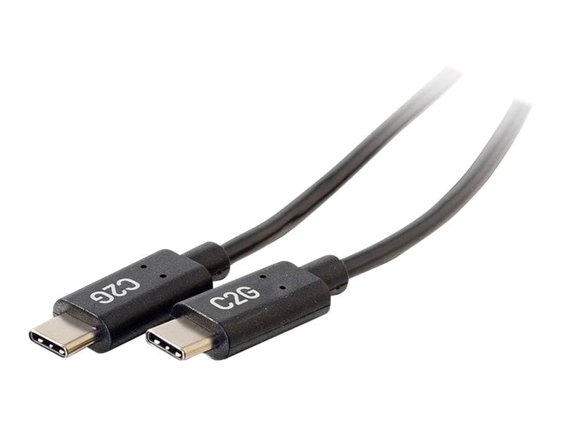 C2G 28826 USB-C Cable - USB-C 2.0 Male to Male Cable (3A Charging) (6 ...