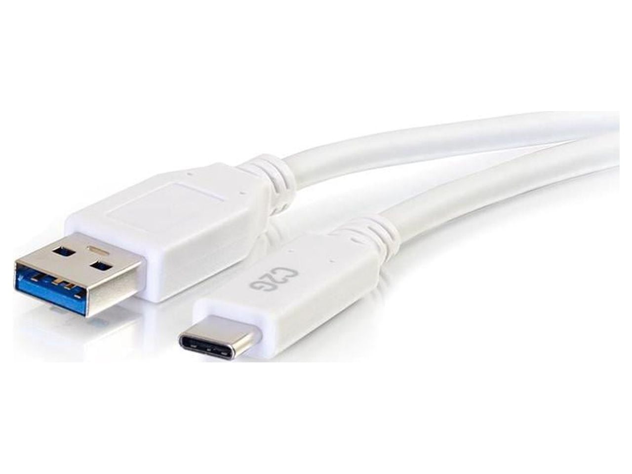 C2G 28836 C2G 6FT USB 3.0 USB TYPE C TO USB A USB CABLE WHITE M/M ...