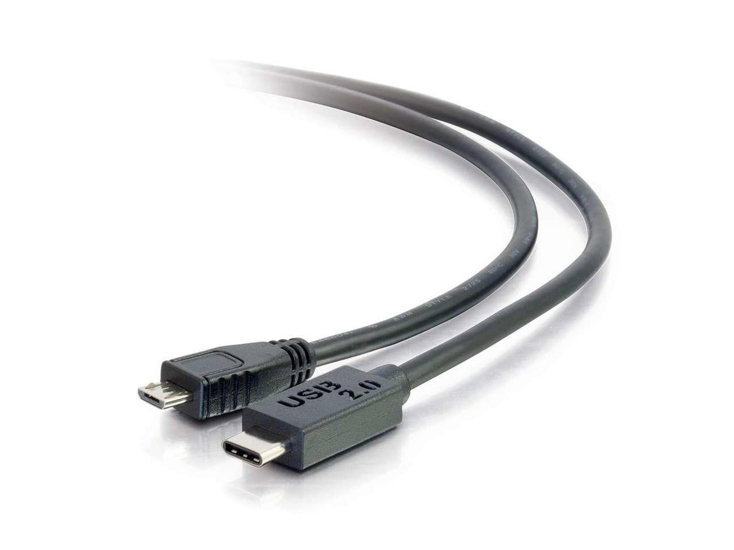 C2G 28850 USB 2.0 USB-C to USB Micro-B Cable M/M for Phones, Laptops ...