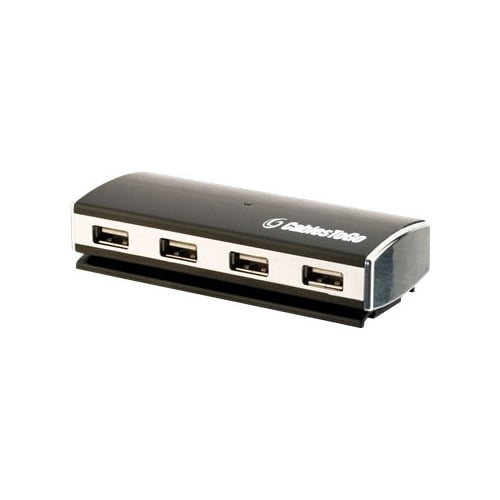 4-port C2G 4-Port USB Hub for Chromebooks, Laptops, and Desktops-USB 2. ...
