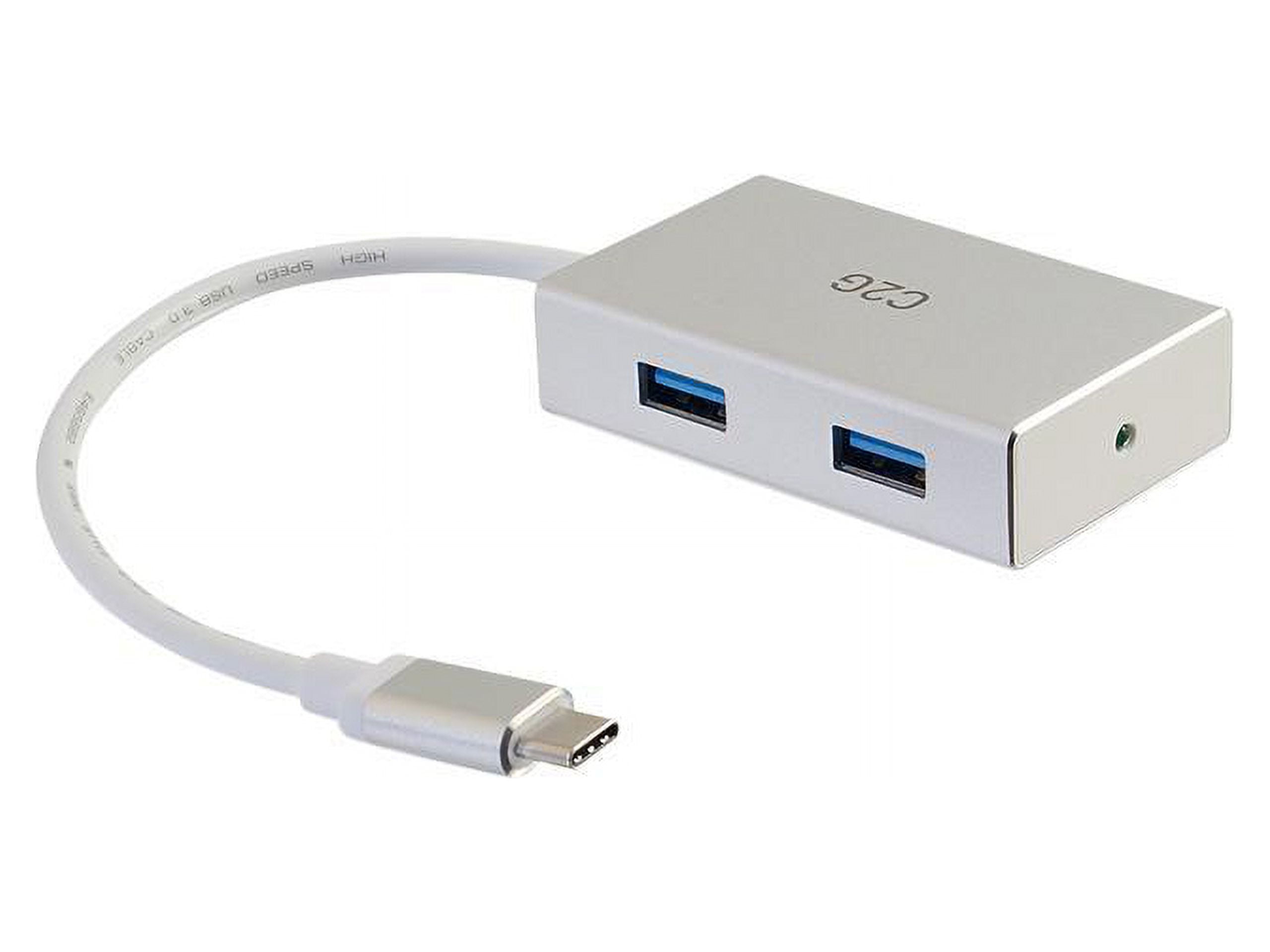 C2G 29827 USB C Hub - USB 3.0 Type-C to 4-Port USB A Hub - Walmart.com