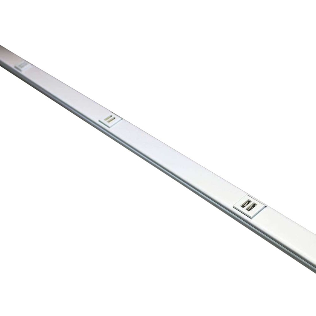 C2G 3ft Wiremold Plugmold All USB Multioutlet System, Ivory, 2 Pack ...