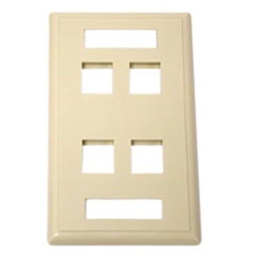 BASEPORT Multi-Plug Media Wall Outlet: USB Ports, HDMI, Ethernet, Coax ...