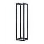 C2G 45U 4-Post Adjustable Open Frame Rack with M6 Rails - 21-32in Depth ...