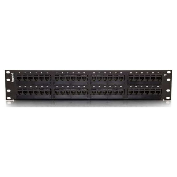 C2G 48-Port Cat6 110-Type Patch Panel - Walmart.com