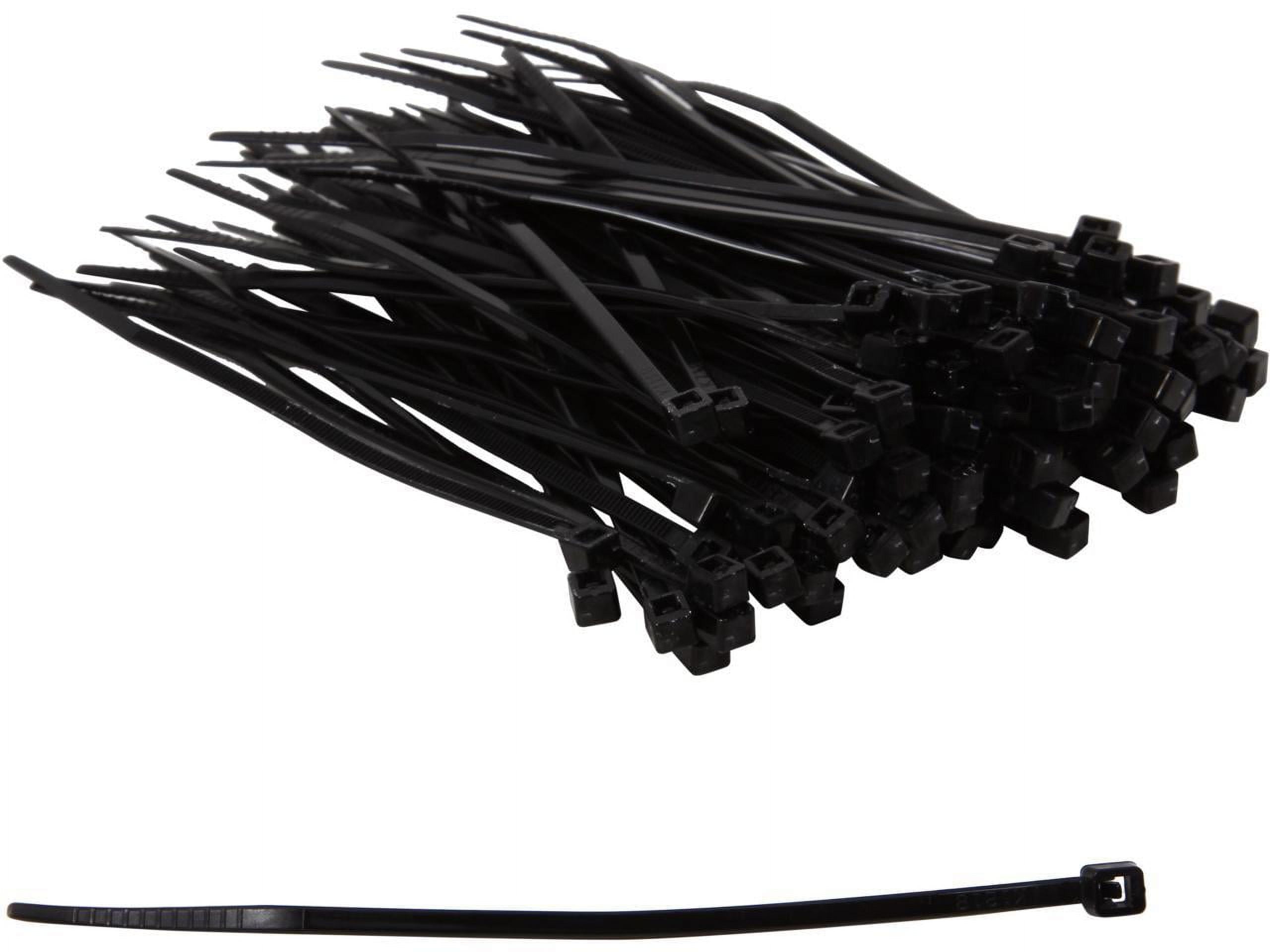 C2G 4in Cable Tie Multipack (100 pack) - Black (TAA Compliant ...