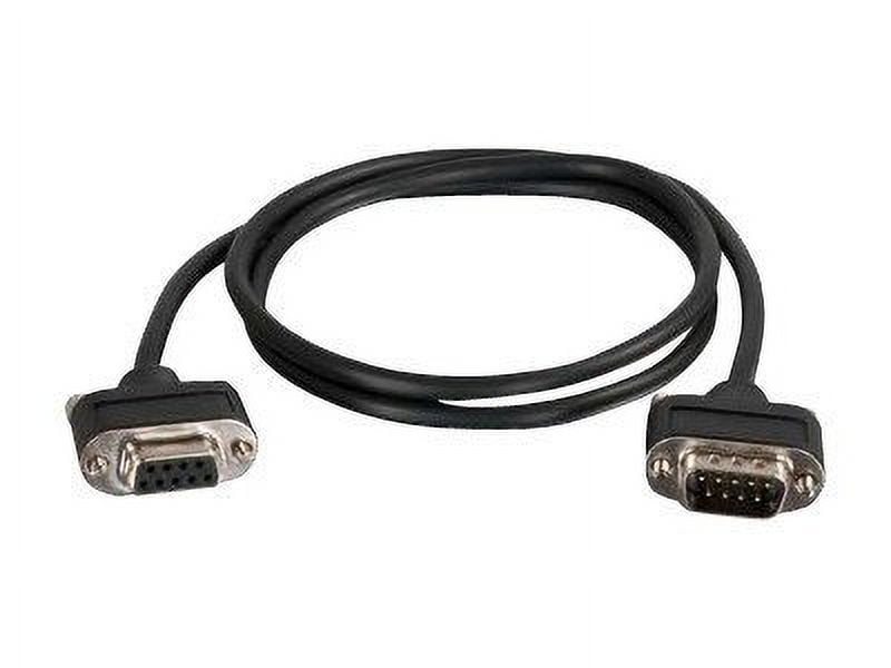 C2G 52187 15ft (4.6m) Serial RS232 DB9 Null Modem Cable with Low ...